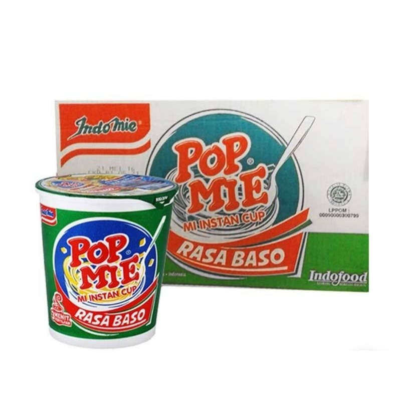 Jual Pop Mie Rasa Baso 1dus (75gr x 24pcs) | Shopee Indonesia