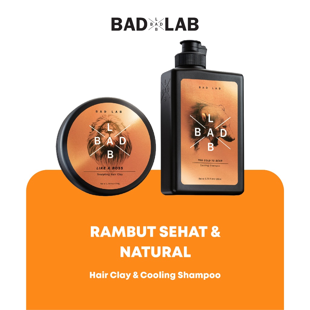 Jual BAD LAB | Ultimate Duo For Your Healthy Hair | Rambut Pria Sehat ...