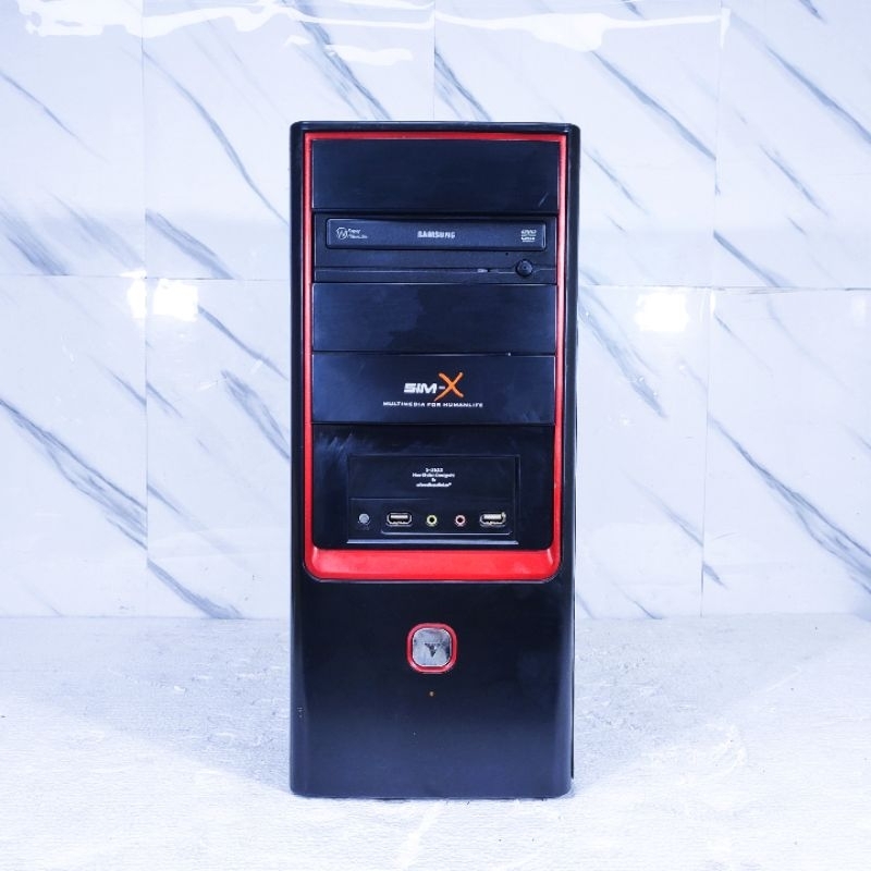 Jual PC Rakitan Casing Sim-X Motherboard GIGABYTE GA-H77-DS3H Intel ...