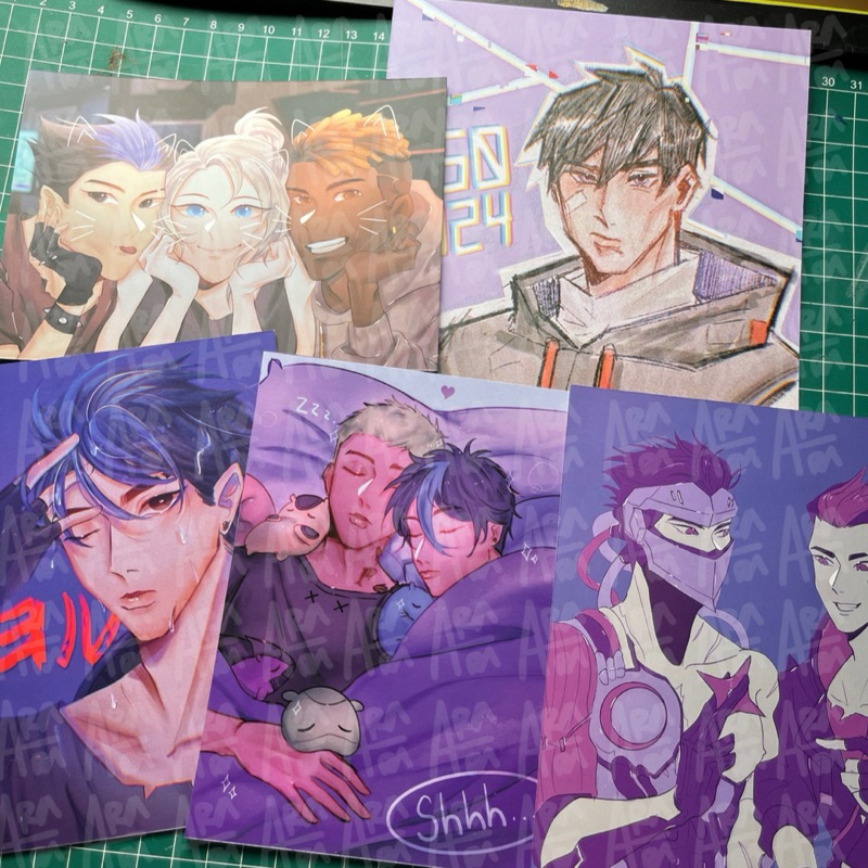 Jual VALORANT art prints yoru, iso, duelists, gekko, genji overwatch ...