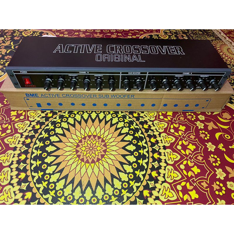 Jual crossover Aktif 4way + sub BME | Shopee Indonesia