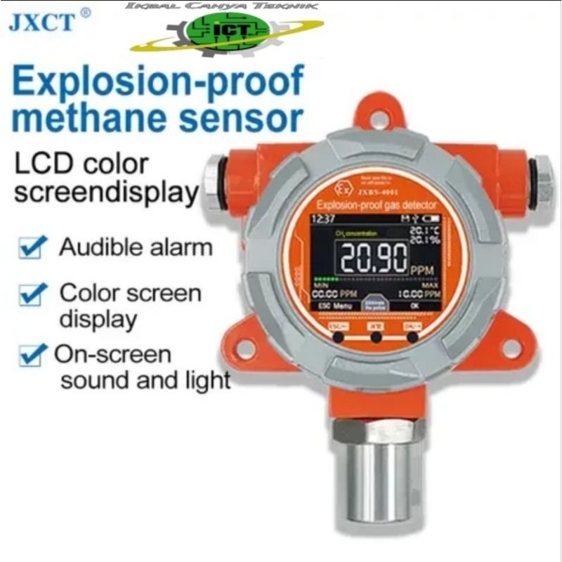 Jual Factory Supply Explosion Proof Ch4 Methane Biogas Gas Laek Detector Sensor For Air Quality ...