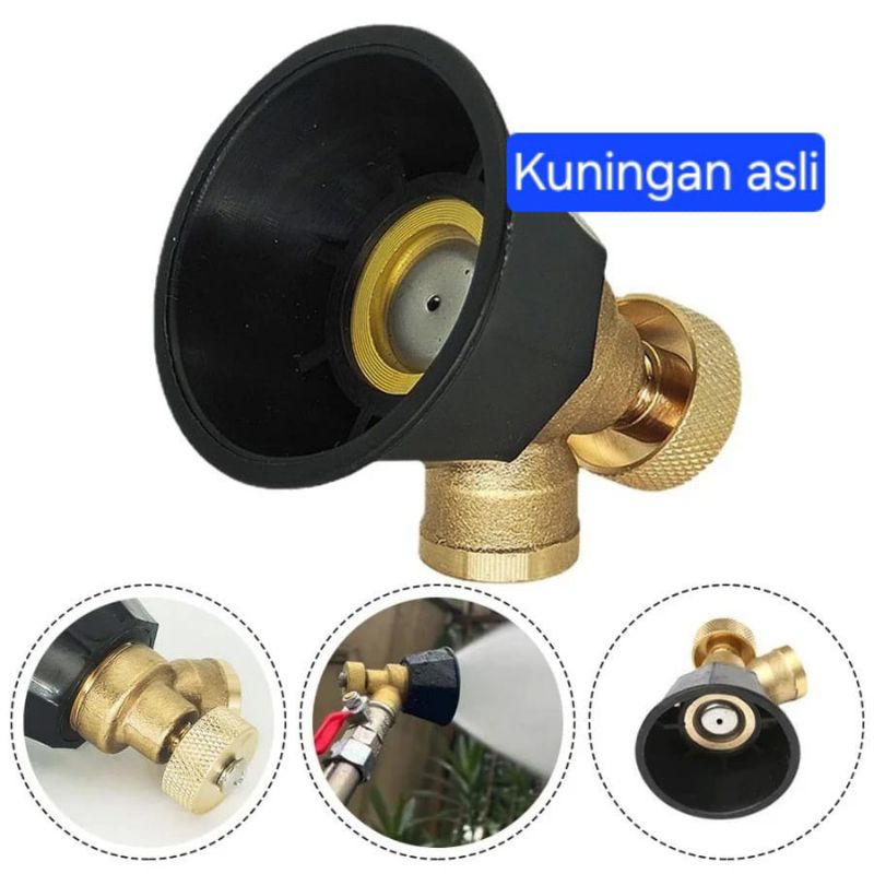 Jual Spuyer nozzle adjustable kuningan asli premium tanki semprot ...
