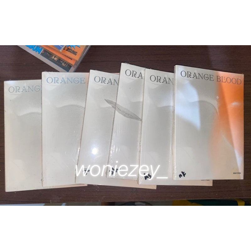 Jual ALBUM ENHYPEN ORANGE BLOOD ENGENE VER SEALED | Shopee Indonesia