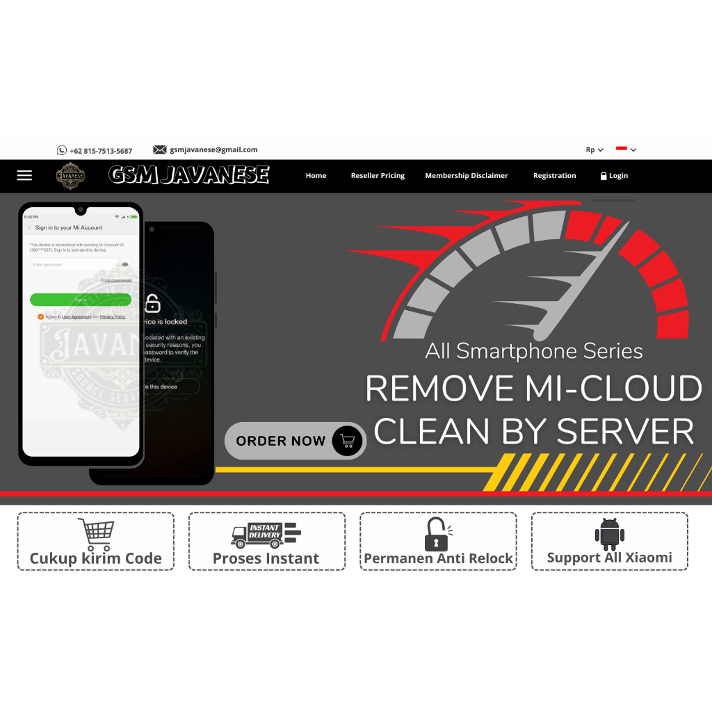 Jual Xiaomi Micloud Clean By Server Indonesia Country | Shopee Indonesia