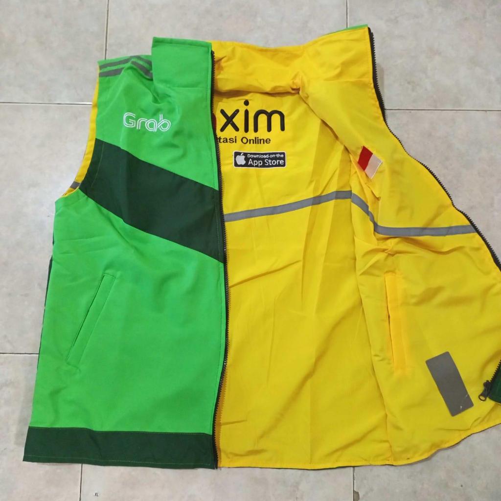 Jual ROMPI GRAB VS MAXIM ROMPI BOLAK BALIK ANTI AIR | Shopee Indonesia