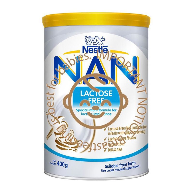 Jual Nestle NAN Lactose Free Infant Formula Stage 1, 400g by Nestle NAN ...