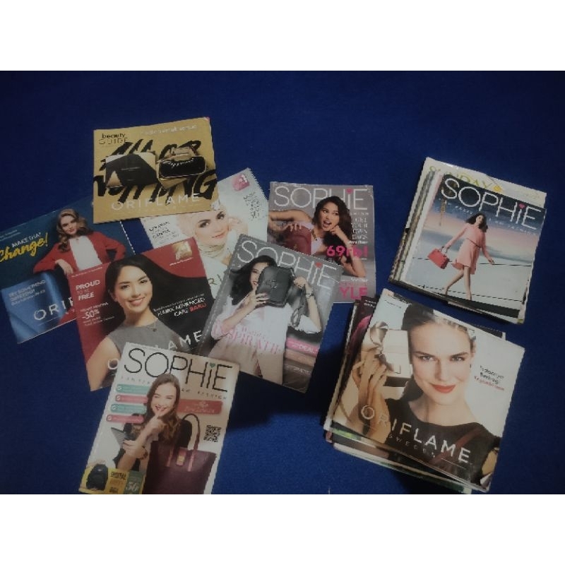 Jual KUMPULAN KATALOG ORIFLAME & SOPHIE MARTIN / CATALOGUE | Shopee Indonesia