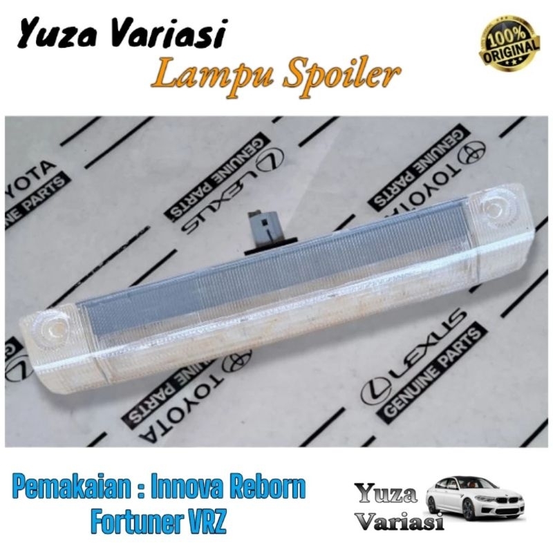 Jual Lampu Spoiler Mobil Toyota Innova Reborn Dan Fortuner VRZ Original ...