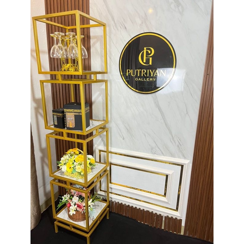 Jual gratis pengiriman Rak sudut minimalis Rak ruang tamu | Shopee ...