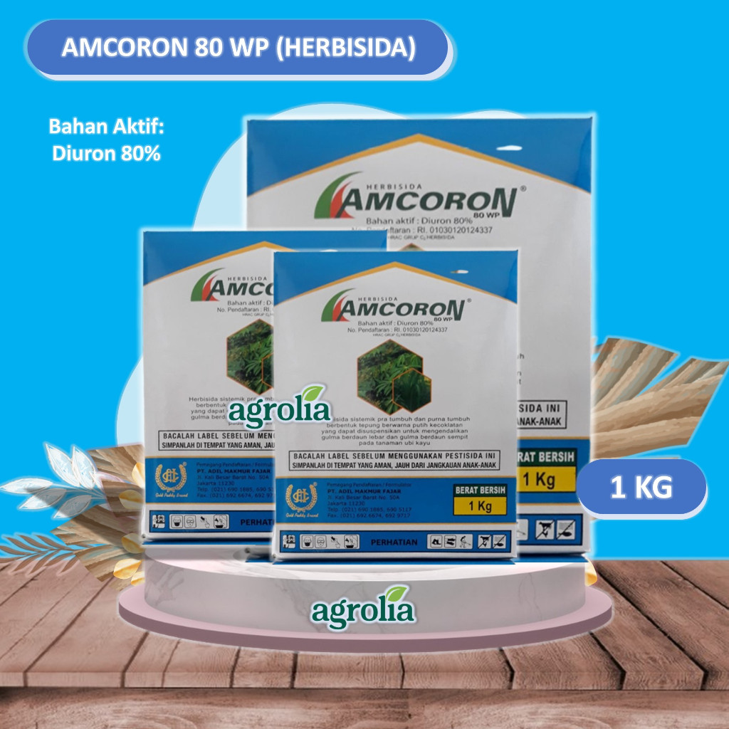 Jual AMCORON 80 WP – 1KG (HERBISIDA) | PESTISIDA / PENGENDALI HAMA ...