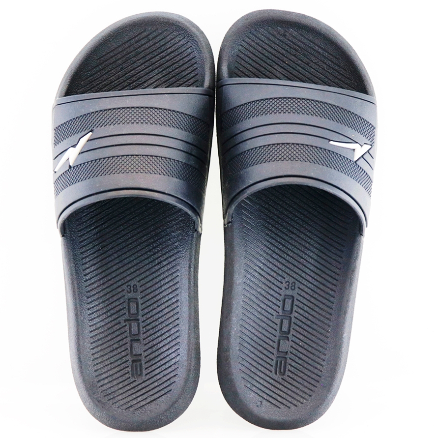 Jual NEW !! Ando Street Hitam/Hitam - Sandal Flip Flop Pria Terbaru ...