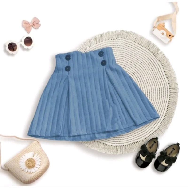 Jual ROK ANAK PEREMPUAN 1-7 TAHUN BAHAN KENIT HORNET BAWAHAN ANAK ROK ...