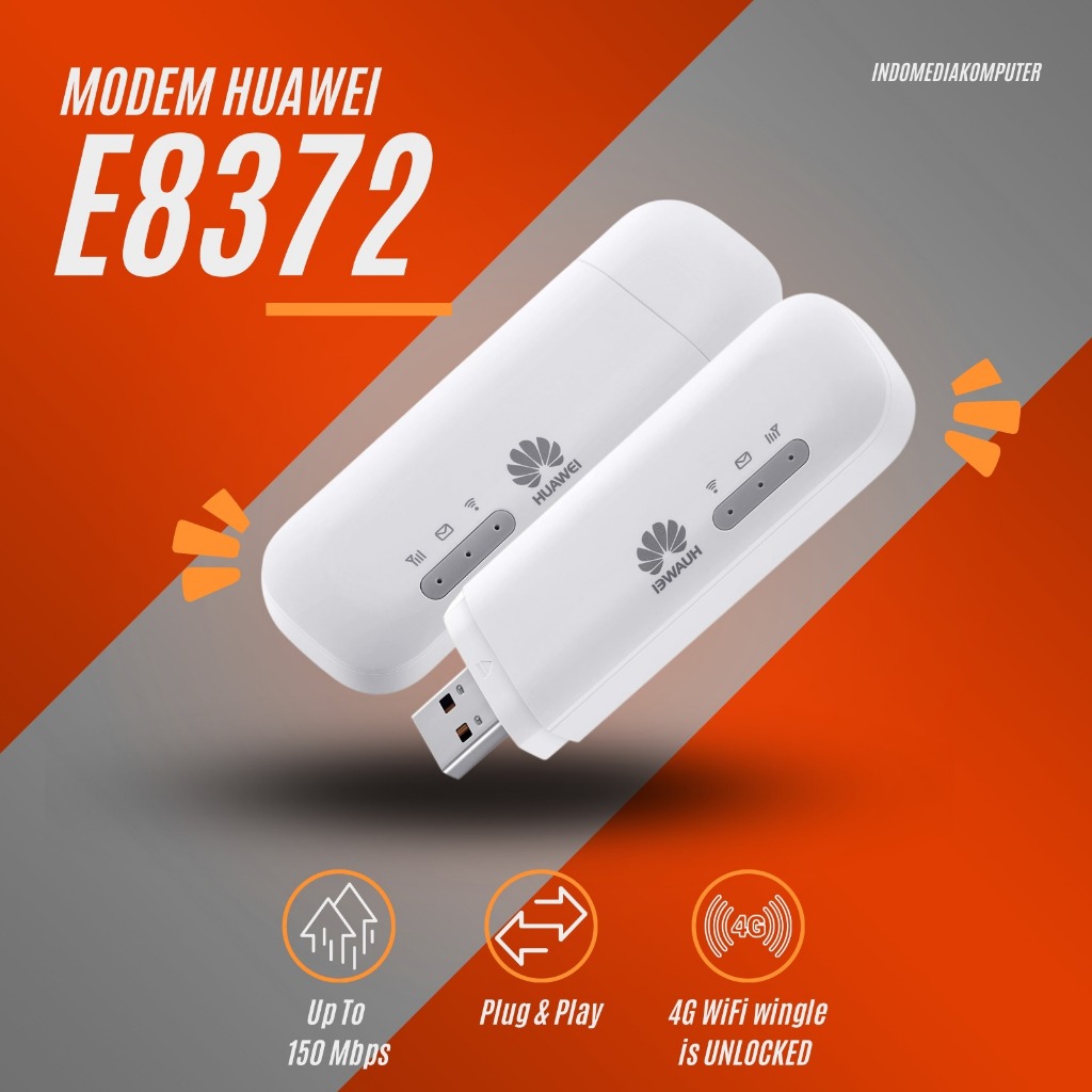 Jual Modem Huawei 4G E8372 Wingle Modem 4G Huawei Wingle E8372 Huawei ...