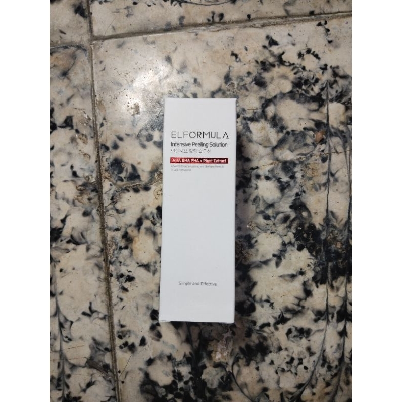 Jual (FREE SHEET MASK((ELFORMULA Intensive Peeling Solution - Serum ...
