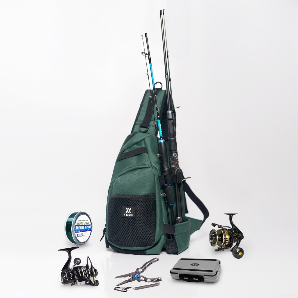 Jual Tas Pancing | Tas joran | Sling bag fishing | Tas slempang | Tas ...