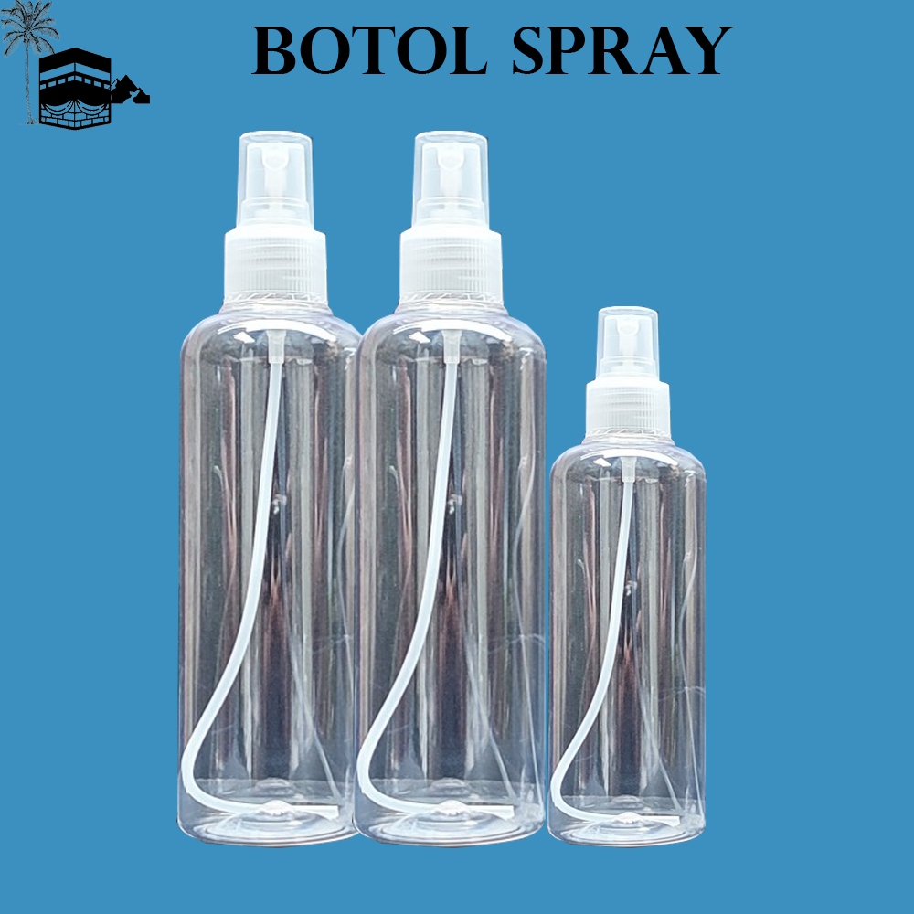 Jual Botol Spray 250 ml Kosong Polos Jemaah Haji Umroh Perlengkapan ...