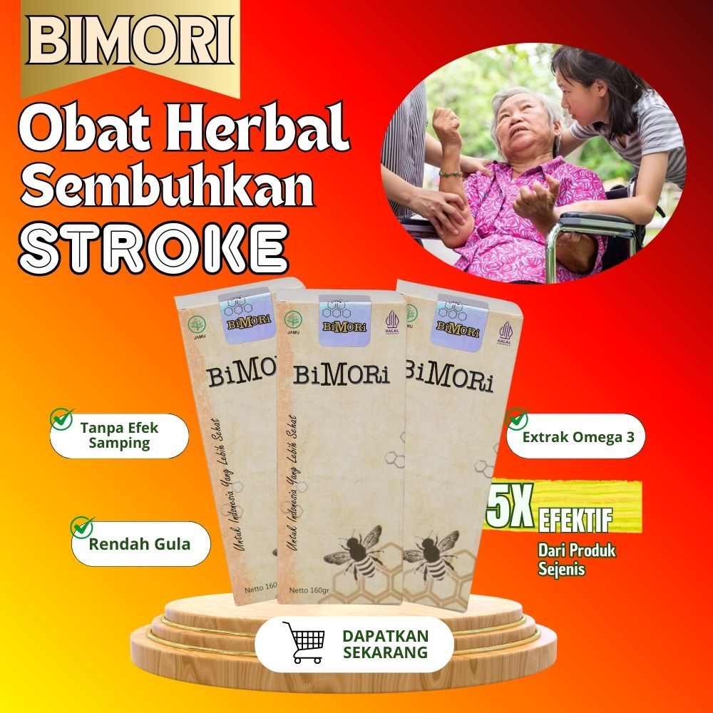 Jual BIMORI Obat Stroke Lumpuh Bells Palsy Ampuh Syaraf Kejepit Otot ...