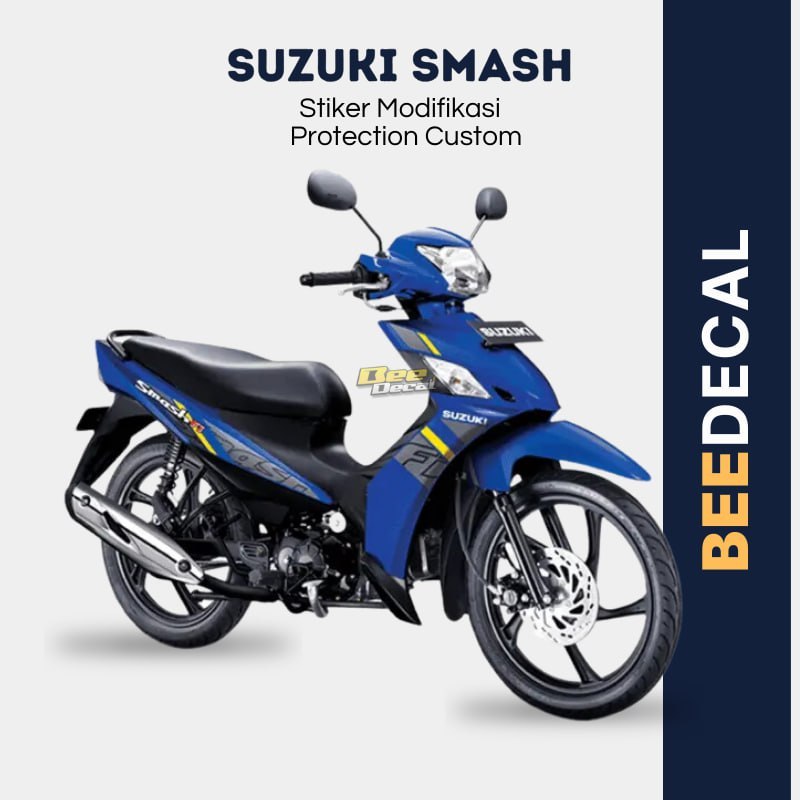 Jual STIKER MOTOR SUZUKI SMASH - DESAIN CUSTOM | BEEDECAL | Shopee ...