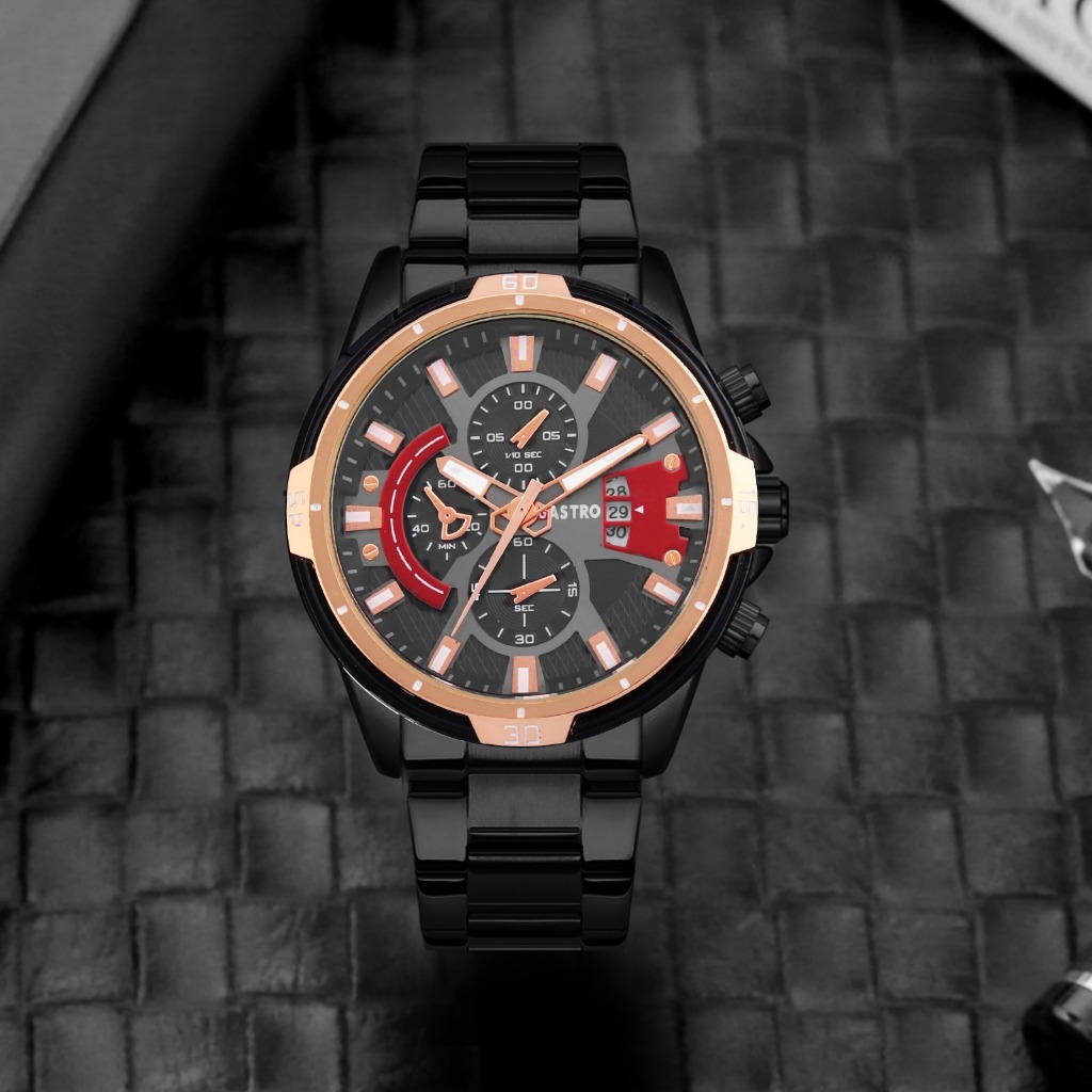 Jual GASTRO 1599 Jam Tangan Pria Original Luxury Rantai Tahan Air ...