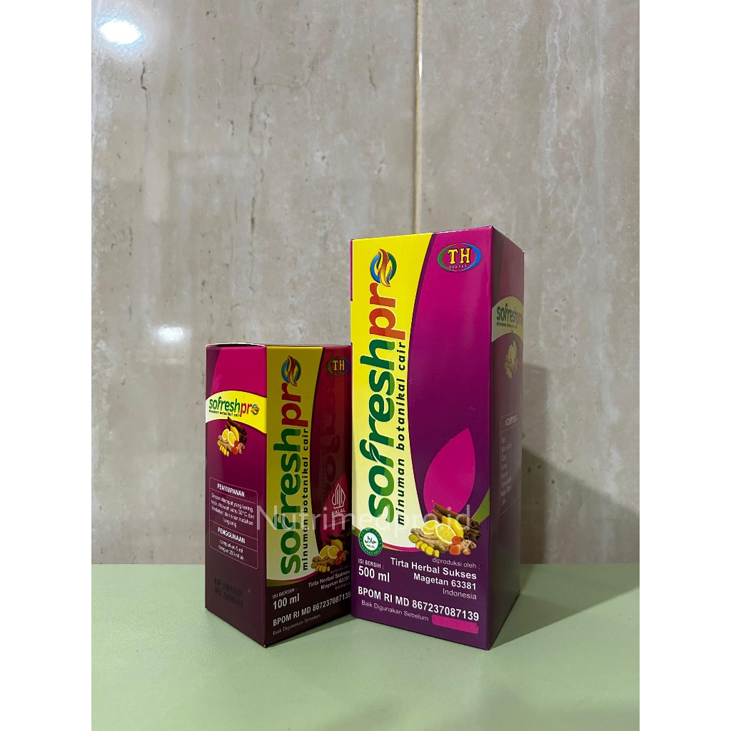Jual Multivitamin So Fresh/So Fresh Pro by Bio TH 100 ml // 500 ml ...