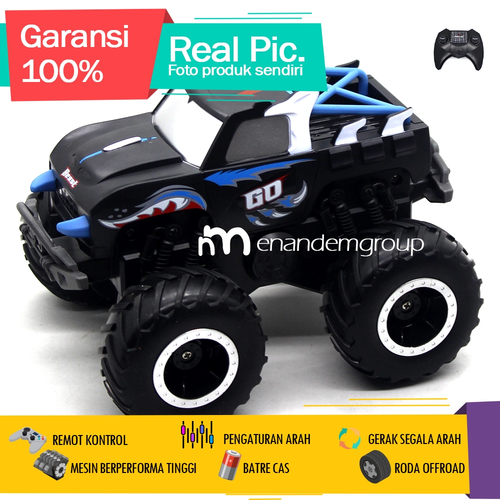 Jual Mainan Mobil Remot Kontrol RC Offroad Amphibi Monster 4WD Jalan di ...