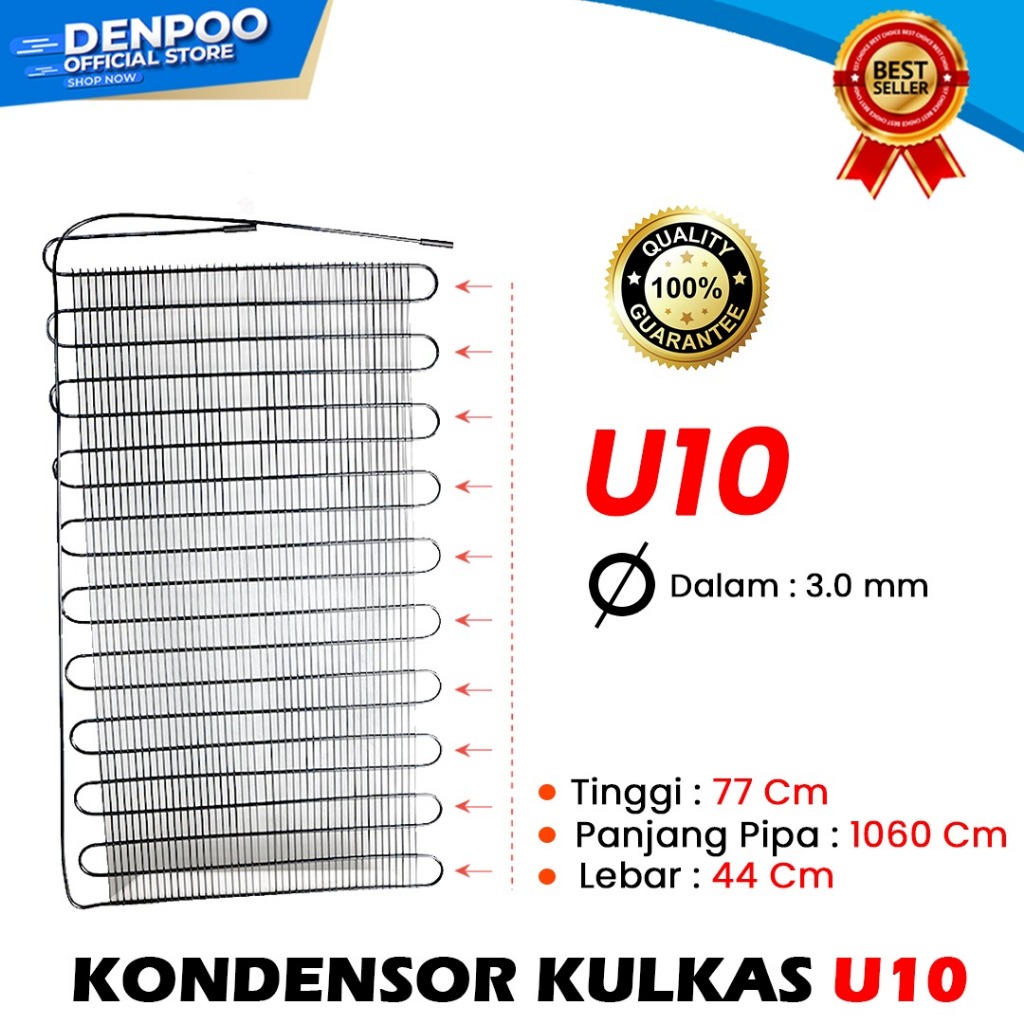 Jual KONDENSOR KULKAS - CONDENSOR U8, U10 | Shopee Indonesia