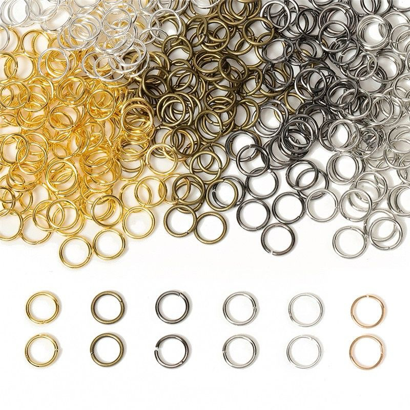 Jual (10GR) JUMP RING O BULAT PENGAIT KONEKTOR BANDUL | Shopee Indonesia