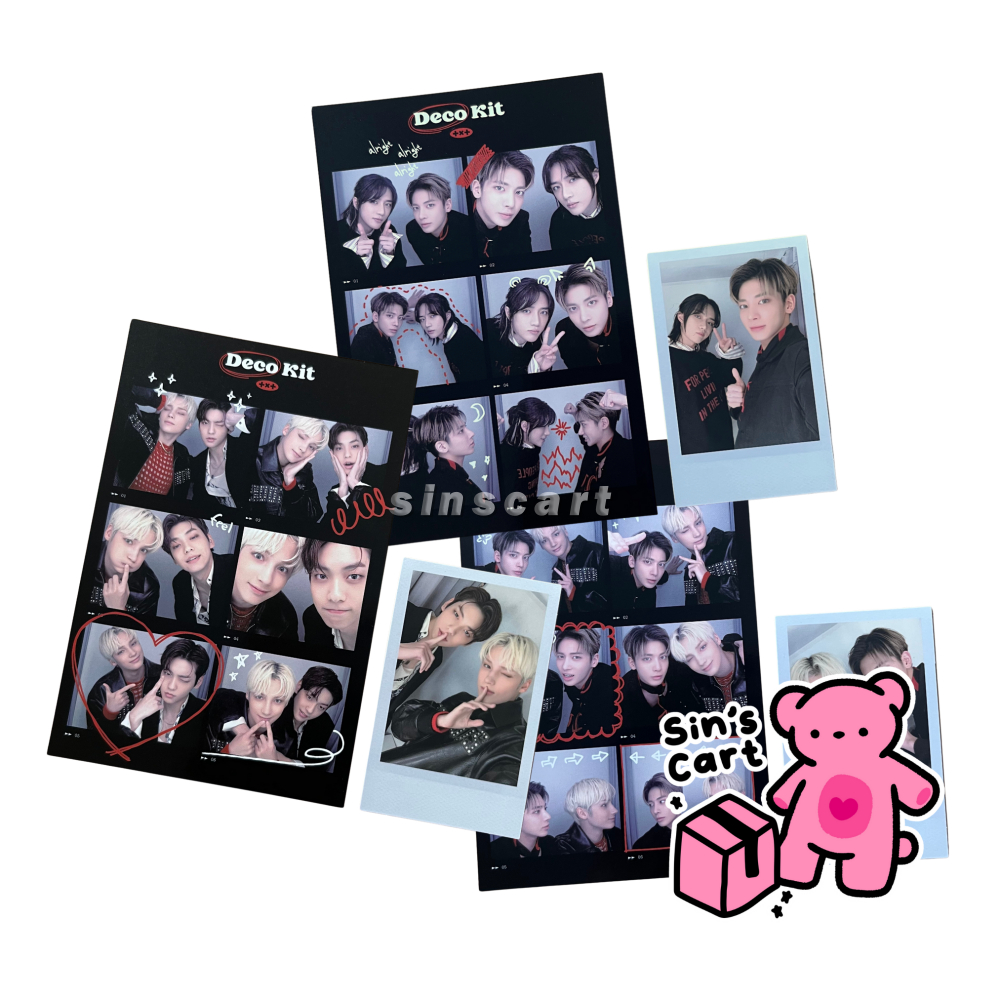 Jual Official TXT Deco Kit 2022 — 4 Cut, 6 Cut Photo, and Unit Set: Instant Photo & 6 Cut Photo ...