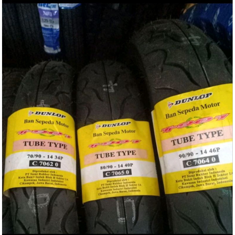 Jual Ban DUNLOP Ring 14 Dan 17 Bukan TUBELESS ( Peroduksi 2024 - 2025 Terbaru ) Ready | Shopee ...