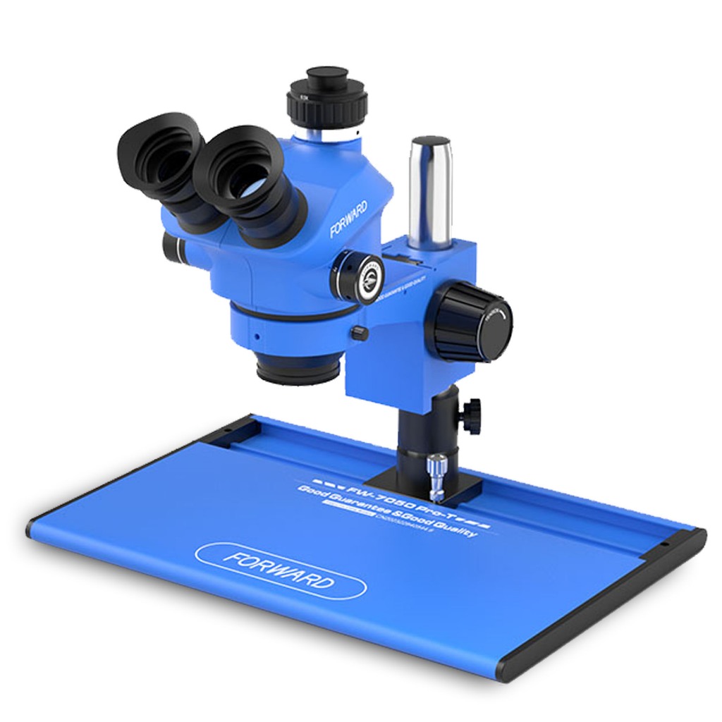 Jual Microscope Stereo Forward FW 7050 Pro T Trinoculer Base Slide ...