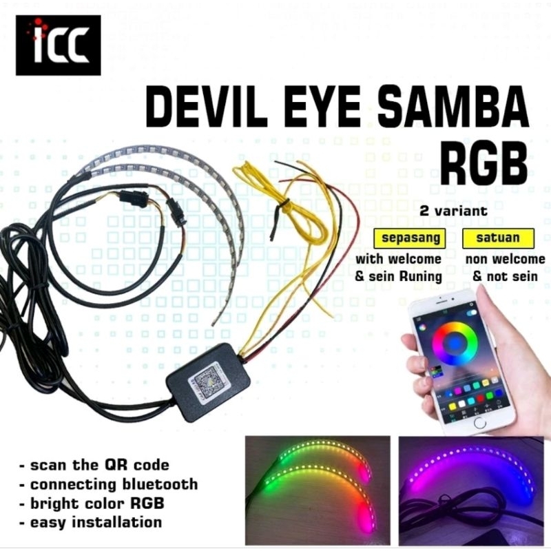 Jual DEVIL EYE RGB AES ICC 360 DEMON / DEVIL RGB AES ICC 360 SAMBA ...
