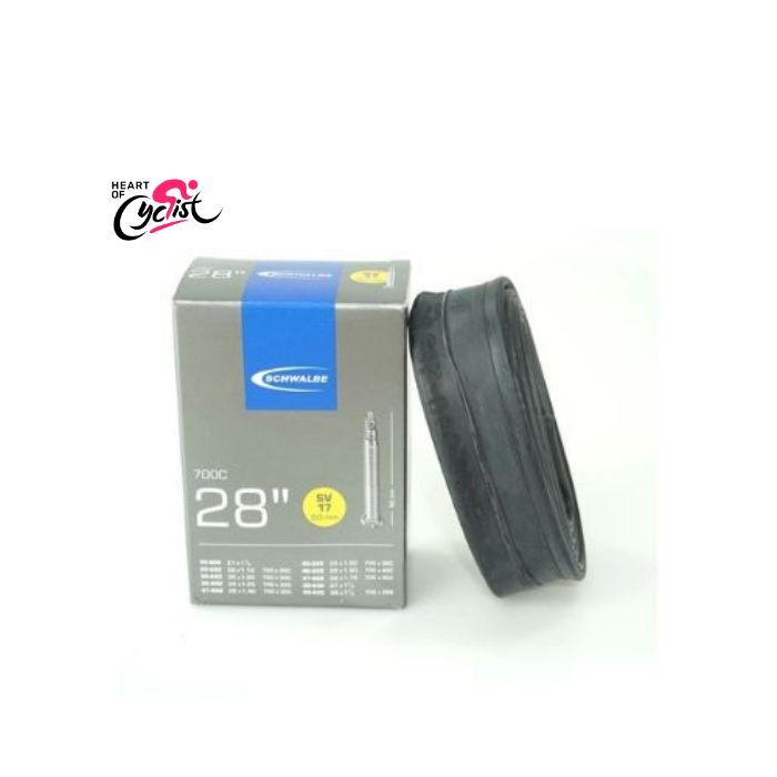 Jual Ban Dalam 700 Ban Dalam Schwalbe 700 x 28 - 45C SV17 FV 60mm Heart of Cyclist | Shopee ...