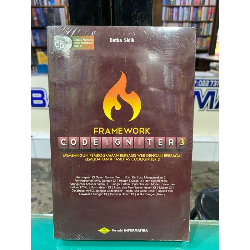 Jual buku framework codeigniter 3 pemrograman | Shopee Indonesia