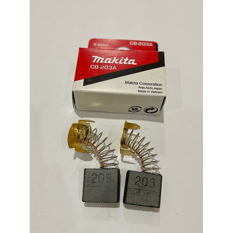 Jual Carbon Brush Makita CB 203 / Arang / Spul / Sepul / Bostel / Kul | Shopee Indonesia