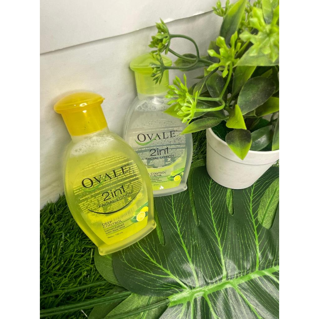 Jual OVALE FACIAL LOTION DEEP CONTROL 100ML | Shopee Indonesia