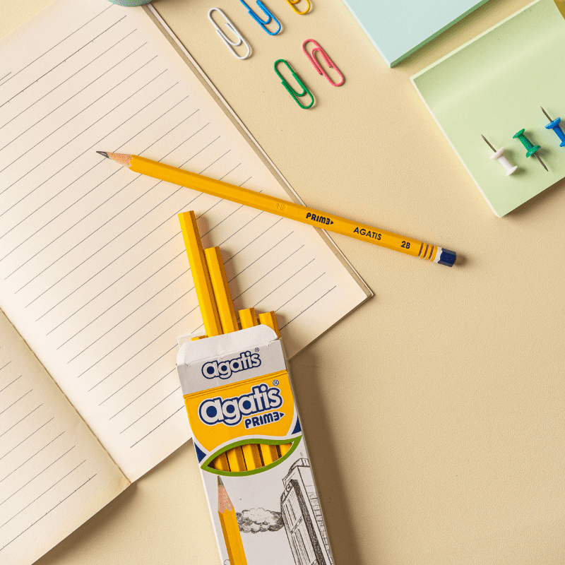 Jual Agatis Pensil 2B PRIME Series (Isi 12 Pcs) - Pensil Ujian Hitam ...