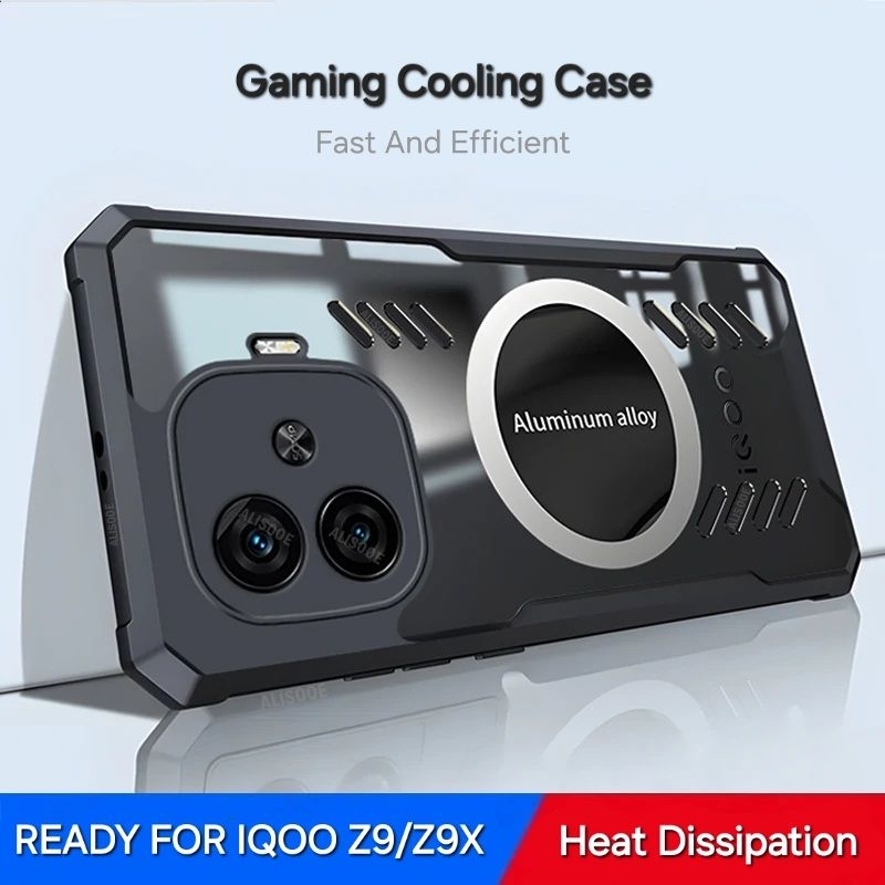 Jual Case VIVO IQOO Z10/Z9/Z9X Casing Gaming Cooling Heat Dissipation ...