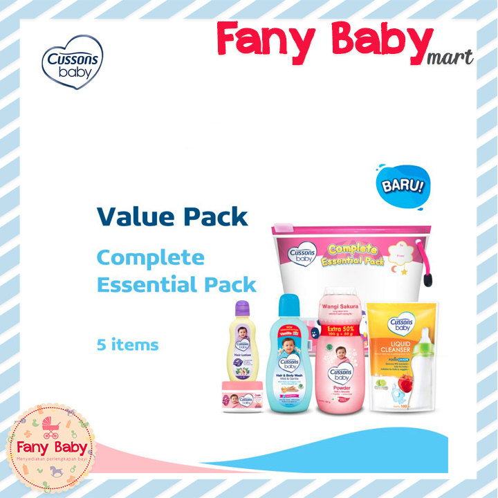 Jual CUSSONS BABY GIFT COMPLETE ESSENTIAL PACK | Shopee Indonesia