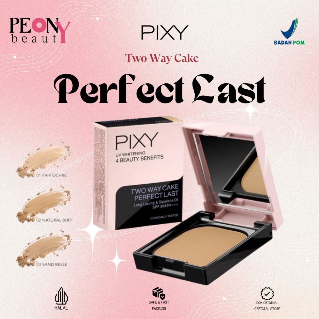 Jual PIXY UV Whitening Two Way Cake Perfect Last 9gr | FULL | Reffil ...