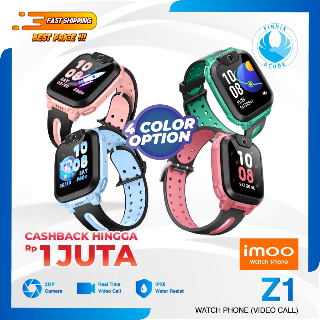 Jual IMOO Watch Phone Z1 Smartwatch 2MP HD Camera - Jam Tangan Pintar ...