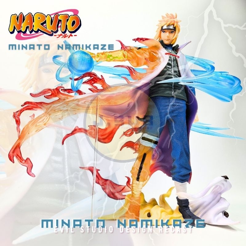 Jual Action Figure Minato Namikaze Statue Naruto Evil Studio Design ...