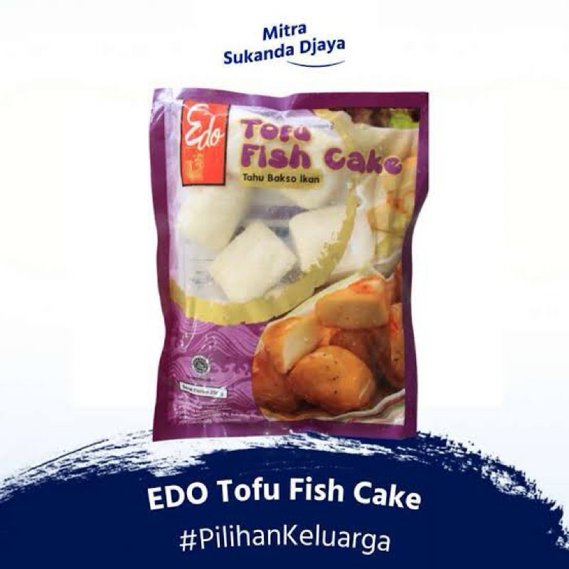 Jual EDO Tofu Fish Cake 250 Gram | Shopee Indonesia