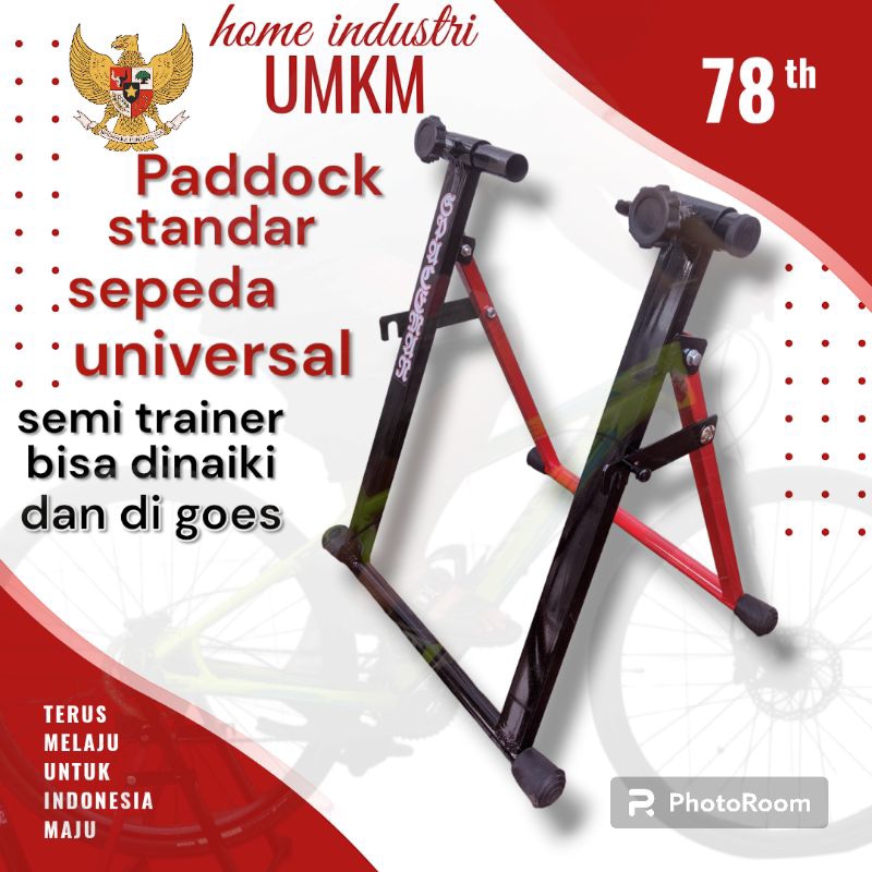 Jual Standar Paddock sepeda universal kuat di naiki bisa di lipat ...