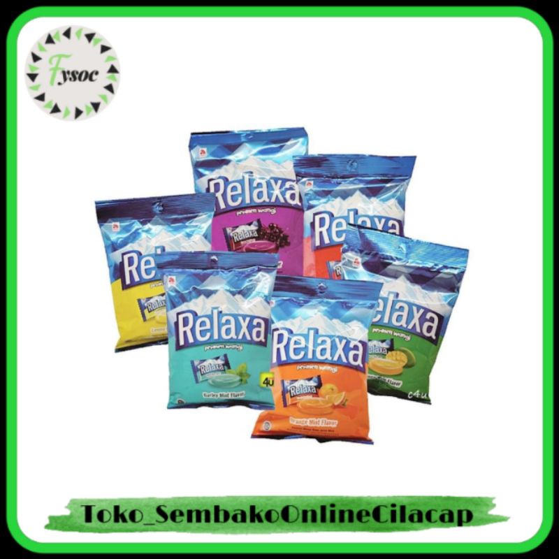 Jual PERMEN RELAXA SAK ( 1 PACK ISI 50 PCS ) | Shopee Indonesia
