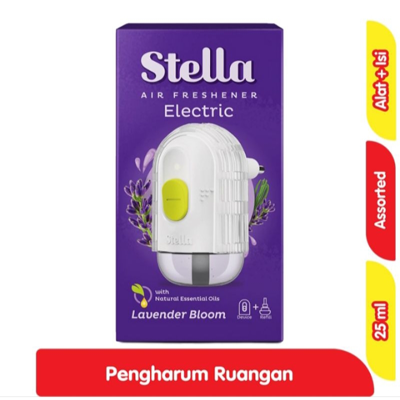 Jual Stella Pengharum Ruangan Elektrik Alat + Refill 25 ml | Shopee ...