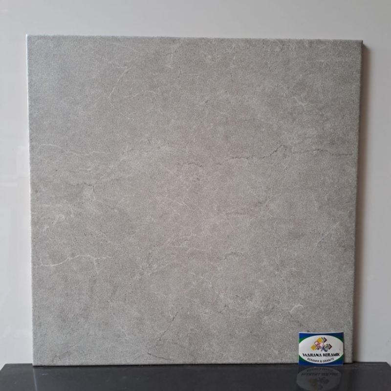 Jual KERAMIK LANTAI 50X50 ATLANTA GREY | Shopee Indonesia