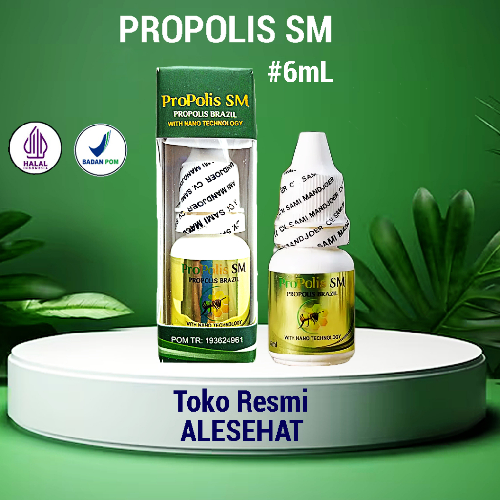 Jual Propolis SM Original dengan Nanoteknologi - 6mL | Shopee Indonesia