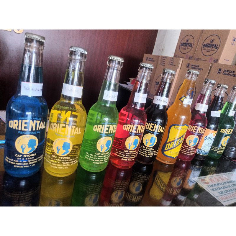 Jual Minuman Bersoda / Orson Klasik/Jadul ORIENTAL CAP NYONYA Silhuet ...