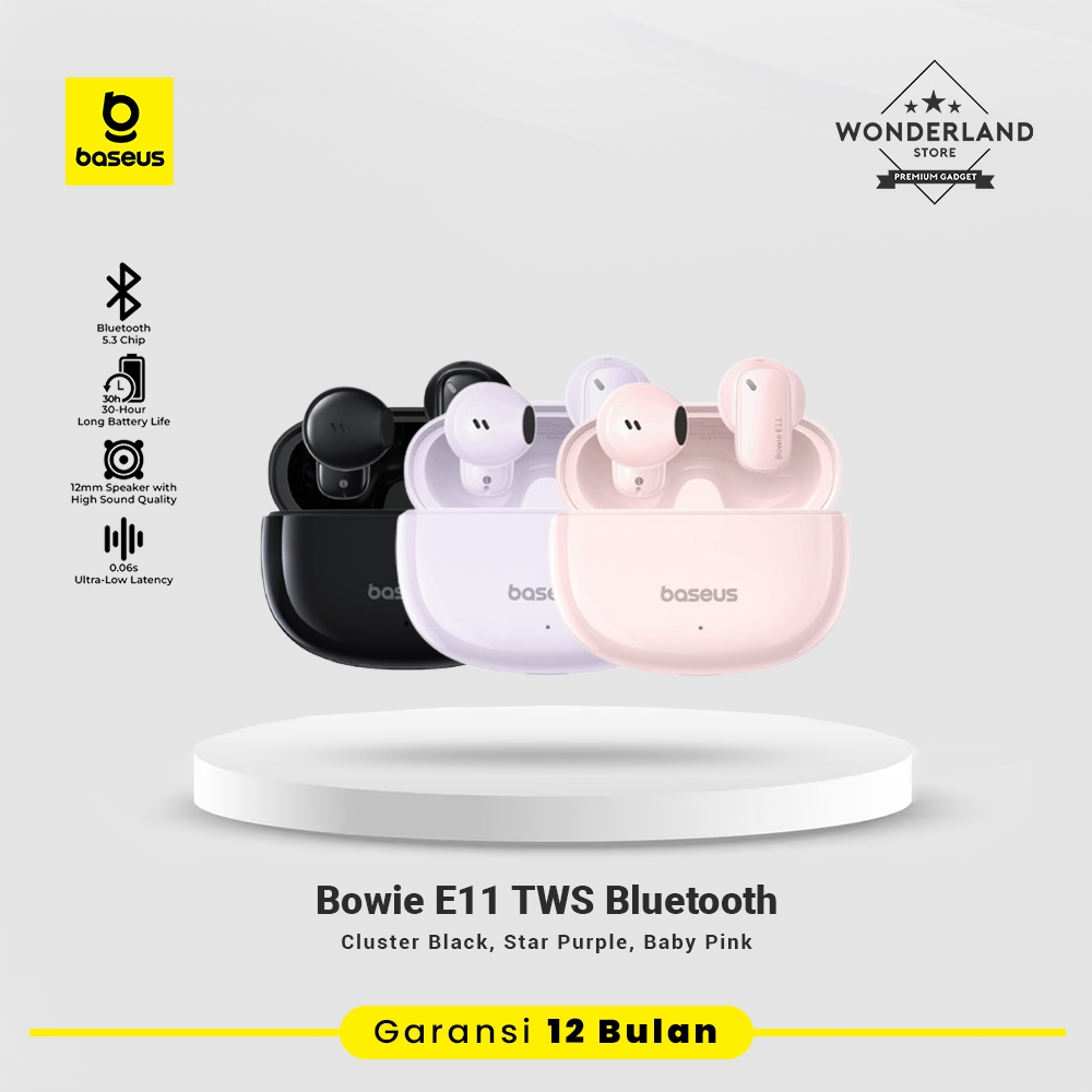 Jual Baseus Bowie E11 TWS Bluetooth Mini Earbuds Ultra Low Latency BT5 ...